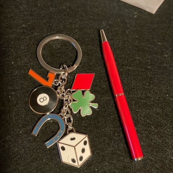 Coach | Accessories | Coach Keychain And Pen Set | Poshmark